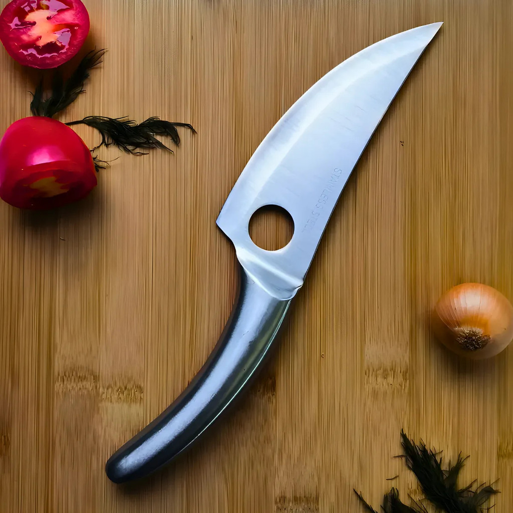 Faca Artesanal de Inox Para Desossar Cortar | Shopee Brasil