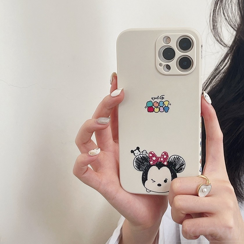 Rosa Amor Sorriso Mickey Minnie Para Realme C67 C65 C55 C53 C51 C35 C30 C30S C61 C63 Nota 50 ...