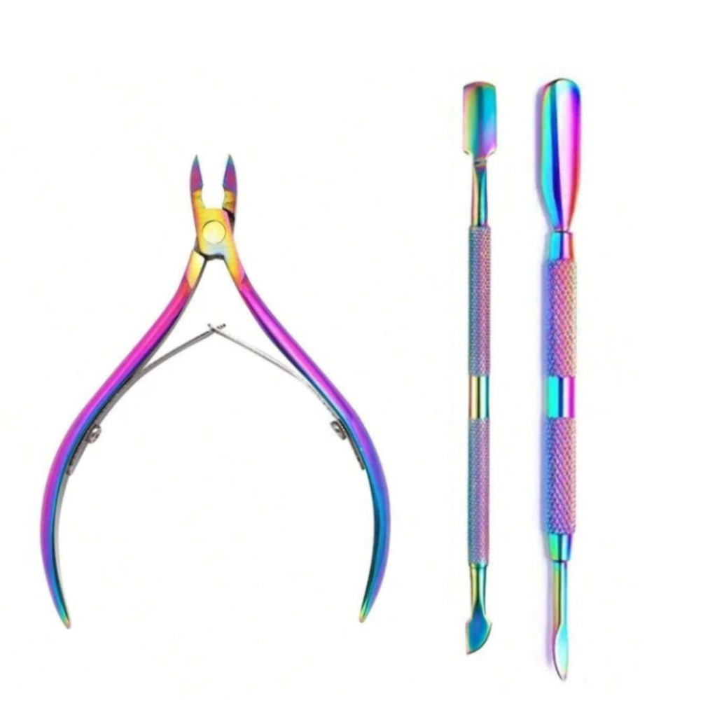 Kit completo de alicate de manicure e cuidados com unhas | Shopee Brasil