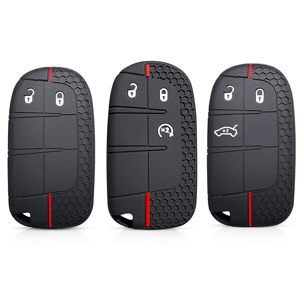 JEEP Compass Dodge Journey Charger Challenger Key Cover Holder Cherokee ...