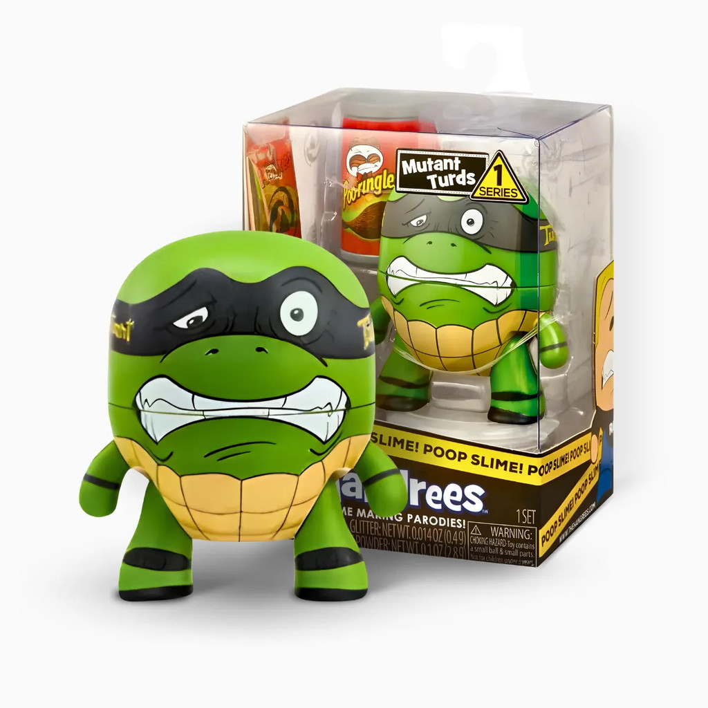 Boneco The Hangrees Poop Slime - Mutant Turds | Shopee Brasil