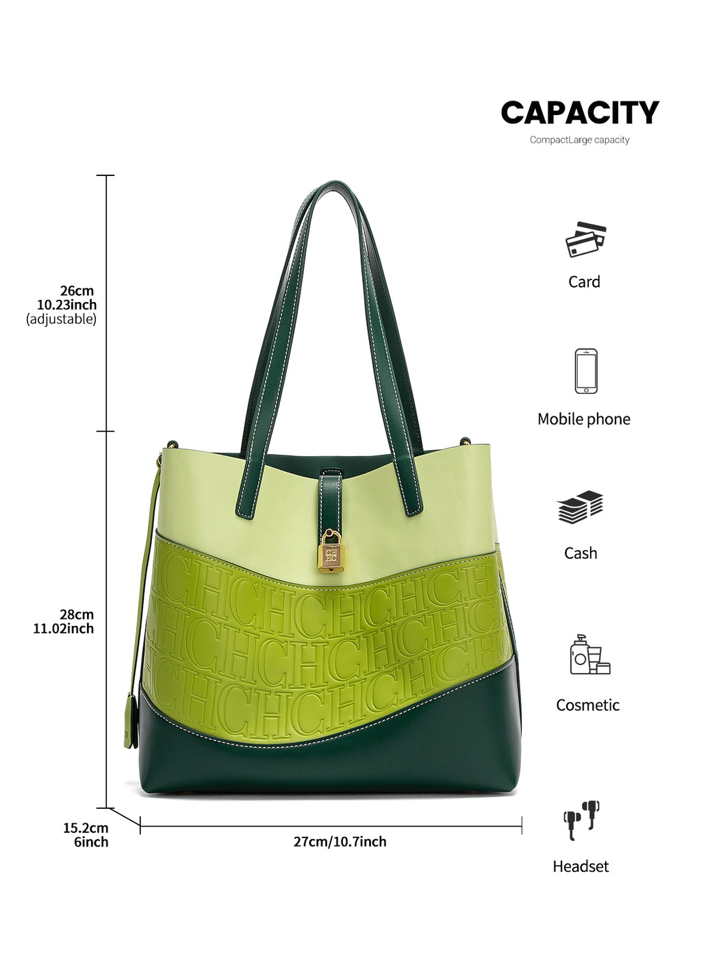 CHCH Tote Bag 2024 Novo Design Combinado Saco De Compras Para Crianças ...