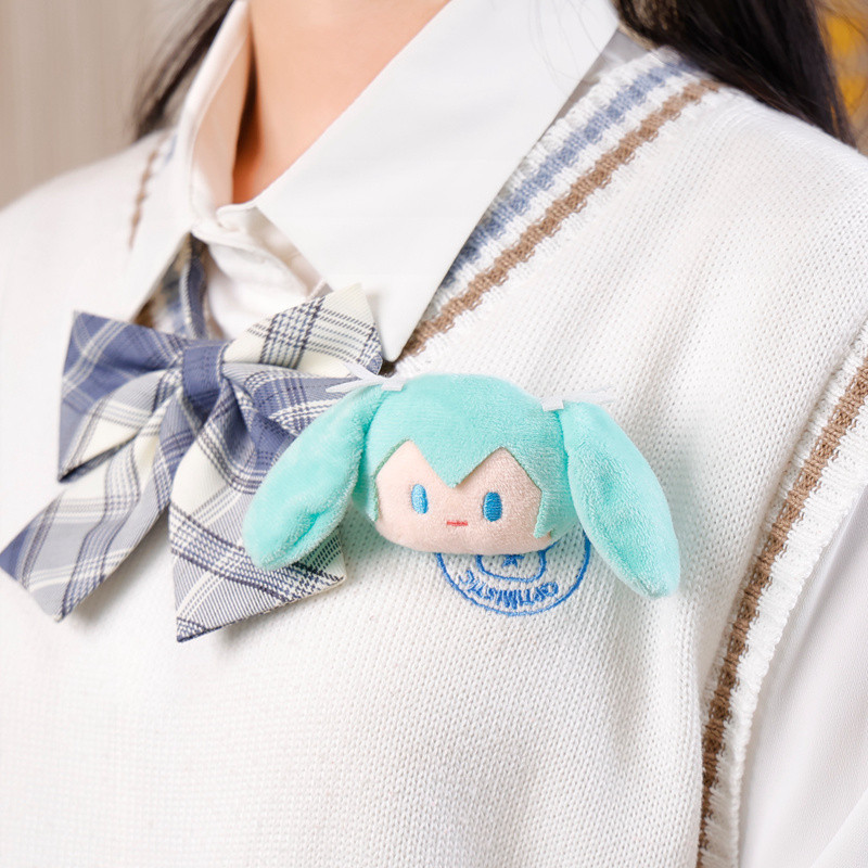 Boneca De Pelúcia Gira Hatsune Miku Plush Doll Kawaii Fufu Pingente ...