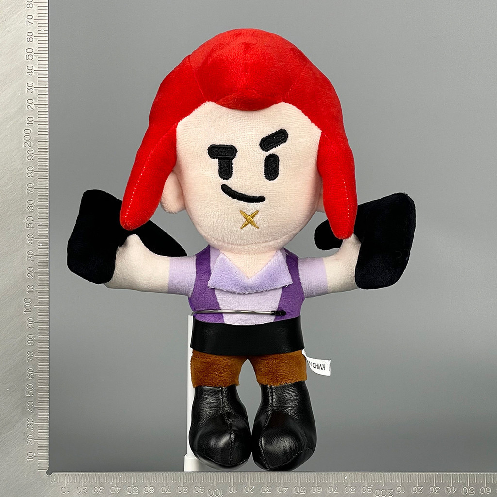 Brawl Stars Plush , 25CM Poco Primo Spike Leon Shelly Colt Brinquedos ...