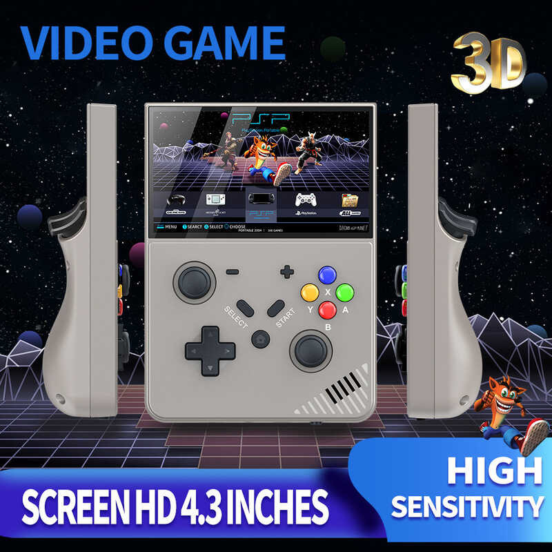 Console de jogos portátil M18 R43 PRO HD Console de jogos domésticos ...