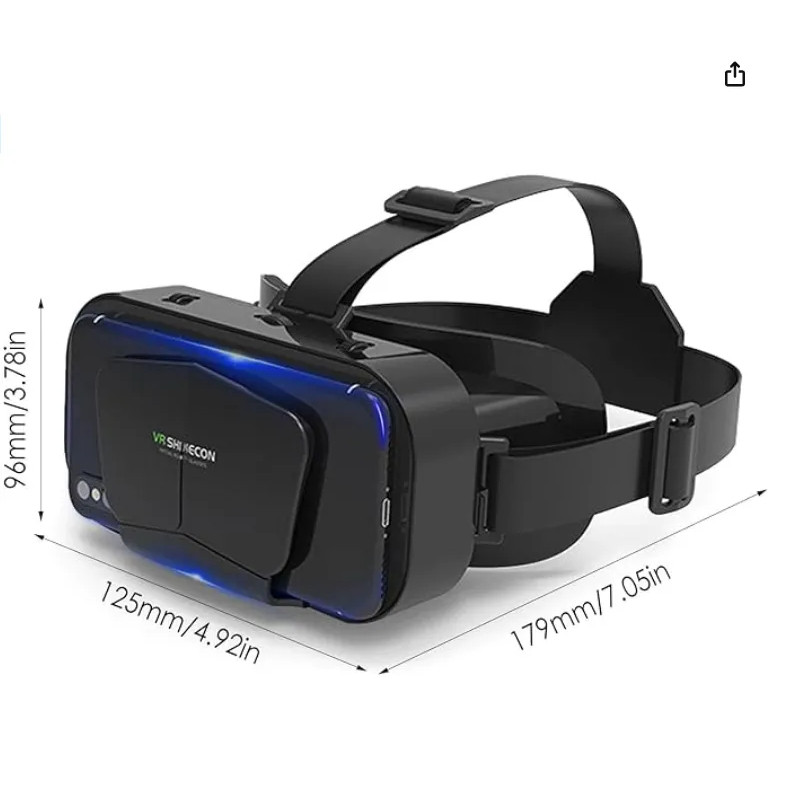 Óculos Realidade Virtual Cardboard 3d Rift Vr Box | Shopee Brasil