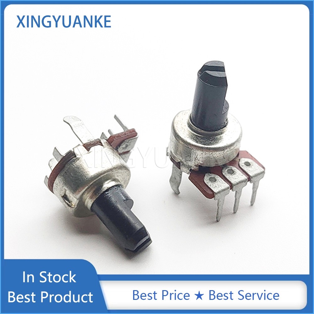 10 Peças 121 Tipo Único Vertical 3 Pinos B5K B502 Amplificador De ...