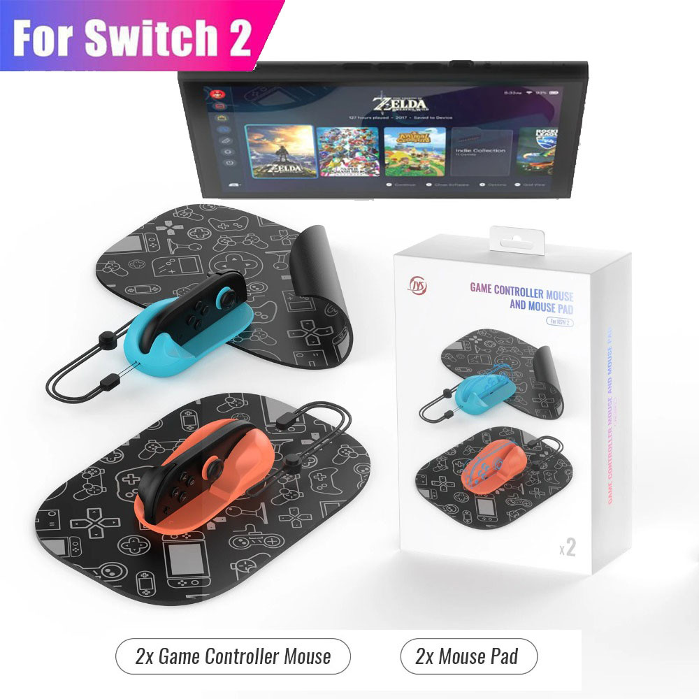 Controlador De Jogo Mouse E Pad Para Nintendo Switch 2 Joycon Controladores Aperto Magnético NS2 ...