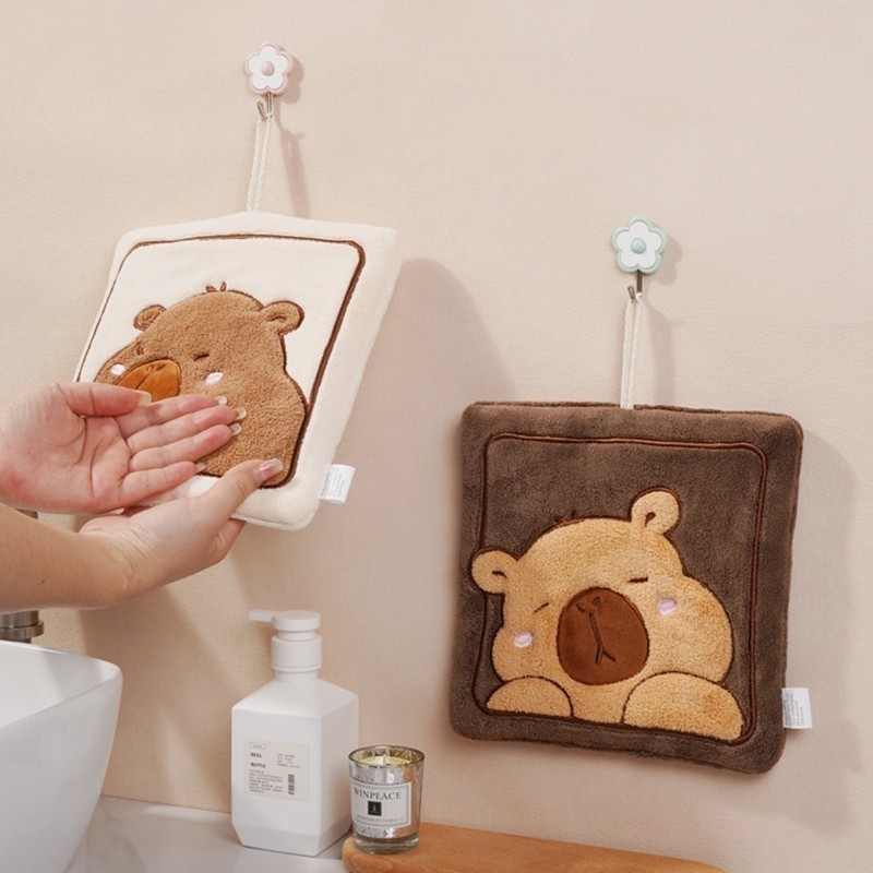 Toalha De Mão Capivara Engraçado Emoji Tampala Rosto De Secagem Rápida ...