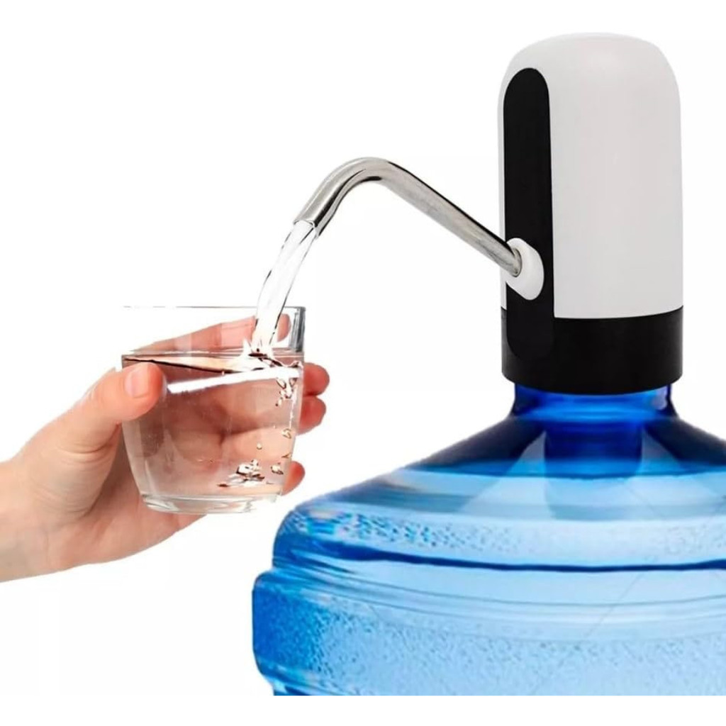 Bomba Dispenser Automática USB p/ Galão de Água BOM-8810 | Shopee Brasil