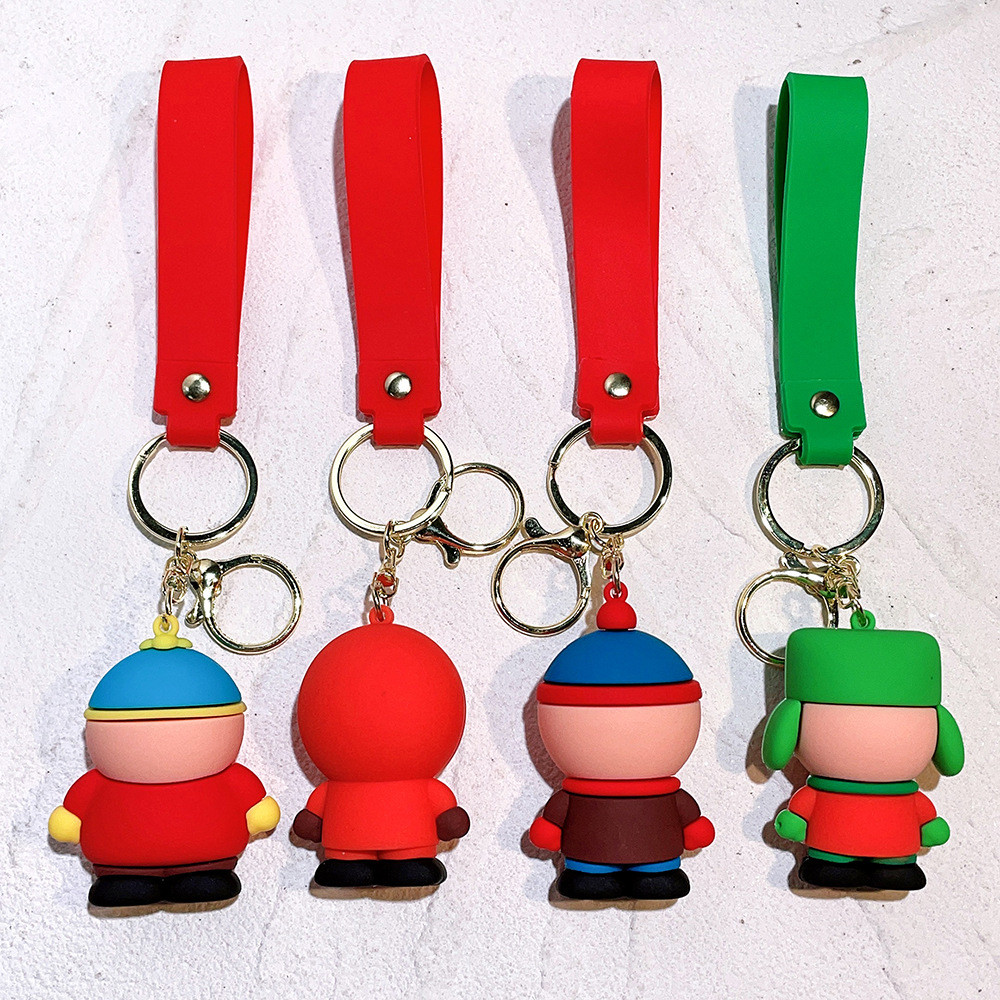 South Park Chaveiro Parque Boneca Casal Pingente Garra Máquina Pequeno Presente | Shopee Brasil