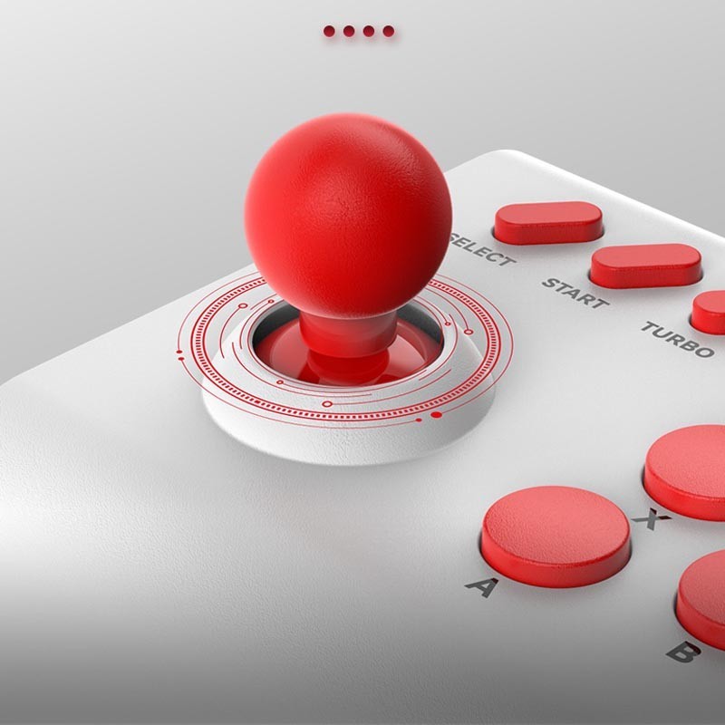 Mini-Consola Sem Fio Bluetooth Arcade Game Joystick Controlador Para PS4/PS3/Nintendo Switch ...