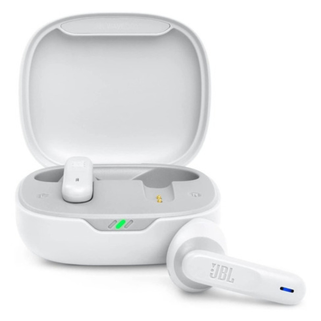 Fone Bluetooth TWS 300 Wave Branco - Qualidade de Som Sem Fios | Shopee ...