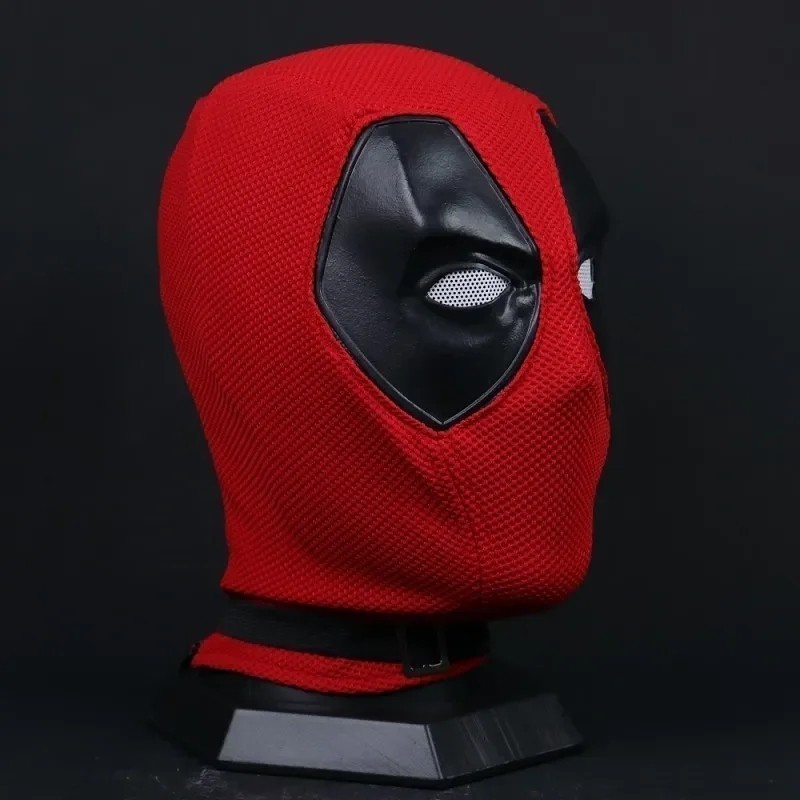 Deadpool 3 Mask Wade Wilson Mens Cosplay Máscara Vermelha De Propulsão ...