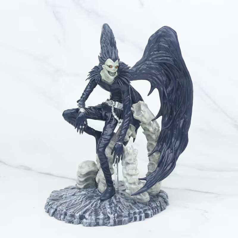 Intricate Death Note Ryuk Sentado Pose Estatueta Pvc 19cm Grande Anime ...