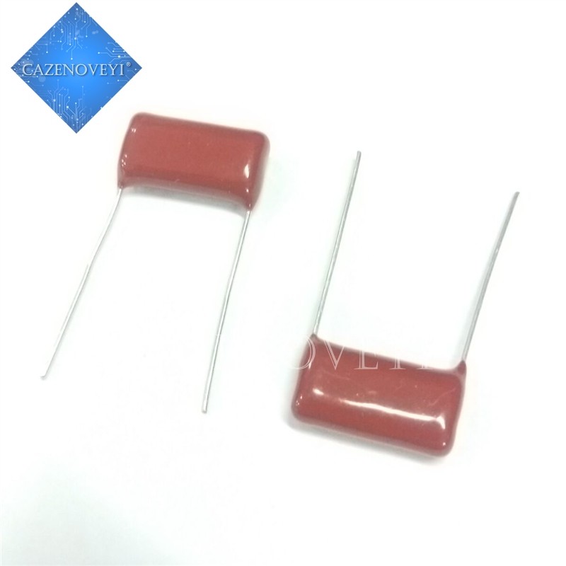 10 Pçs/Lote CBB 250V105J 1UF Passo 20MM 105J 250V capacitor De Filme De ...