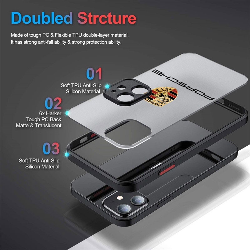 Cayman Porsches Macans Caixa De Telefone Para iphone 15 11 14 Plus 16 Pro Max 12 13 Mini ...