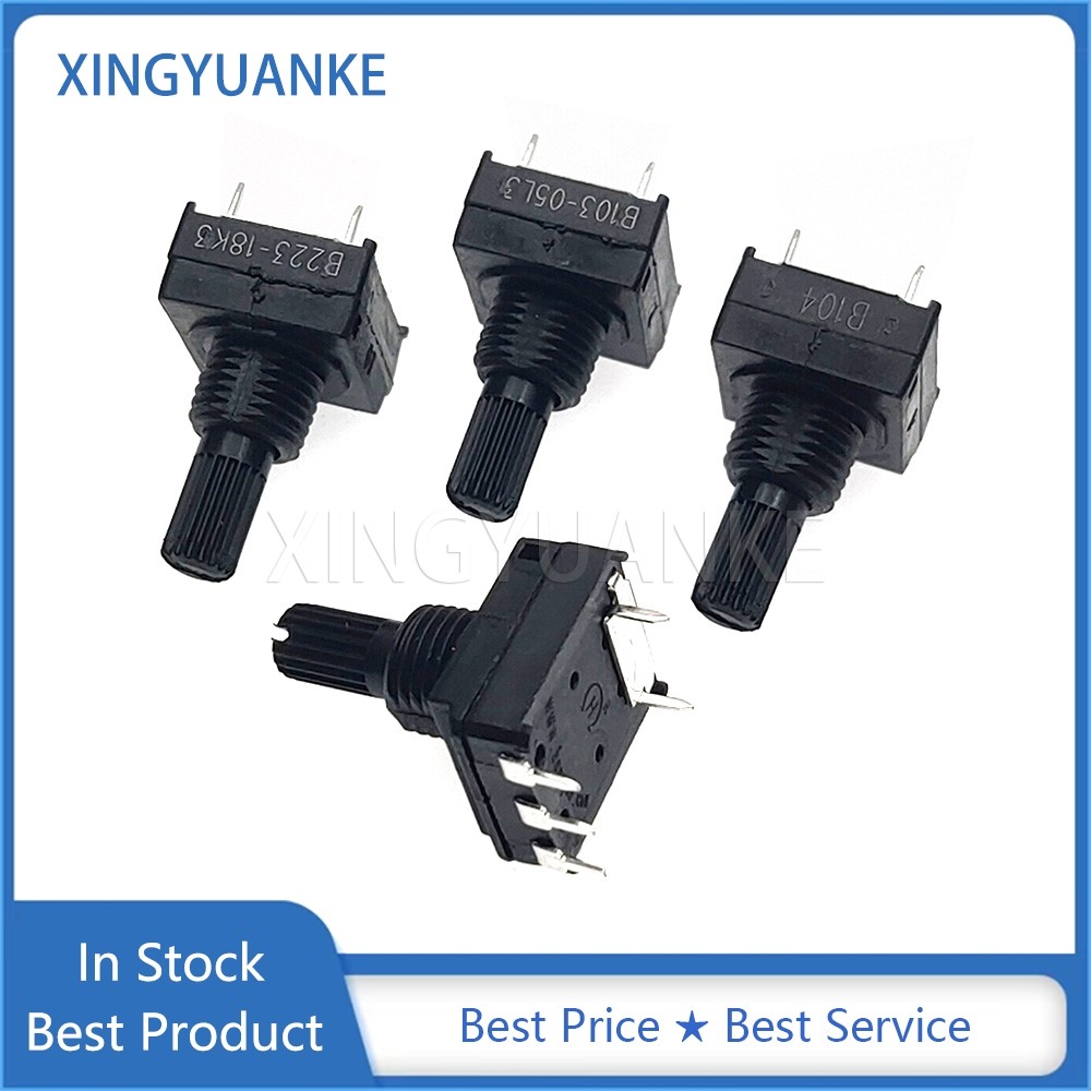 5 Pces WSE250 315P Potenciômetro De 5 Pinos 1K B102 10K B103 100K B104 ...