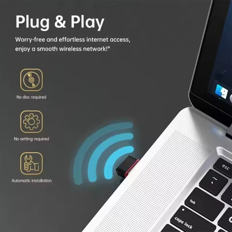 Para Adaptador Wi-Fi R36S/R36H/Windows-TypeC OTG USB3.0/RTL8188 Placa ...