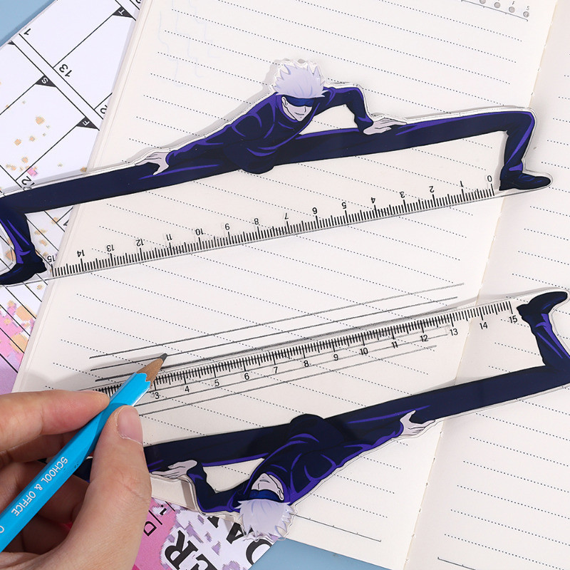 Régua De Desenho Estudantil Jujutsu Kaisen Satoru Gojo Straight Ruler ...