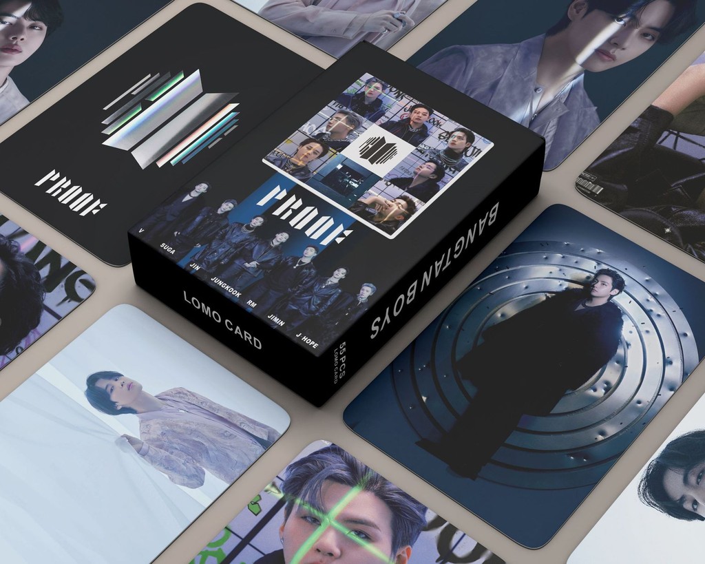55pcs/box BTS Photocards Álbum À Prova De Cartão LOMO Postal V JUNGKOOK | Shopee Brasil