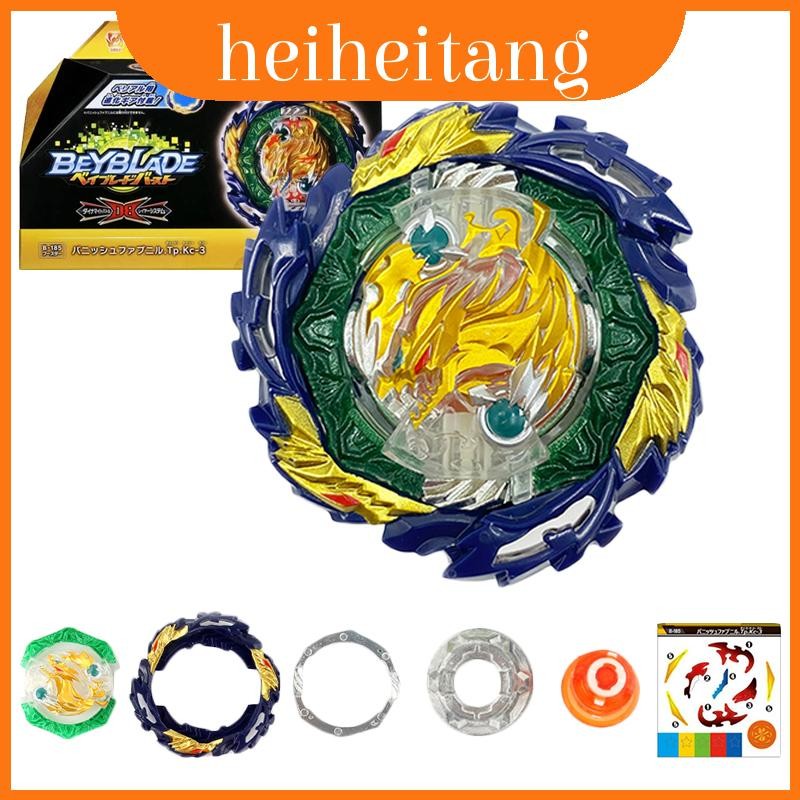 Beyblade Handmade Burst B-185 Vanish Fafnir Tapered Kick-3 Pião Com ...