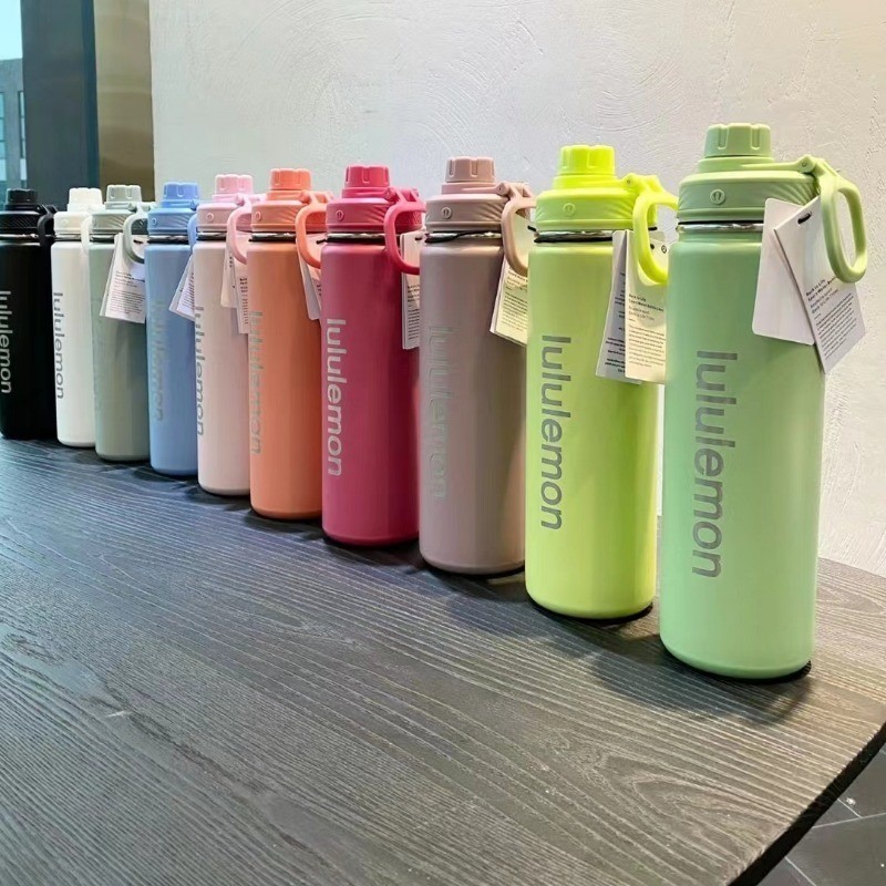 Lululemon 700ml Tumbler 304 Copo Isolado De Aço Inoxidável Grande ...