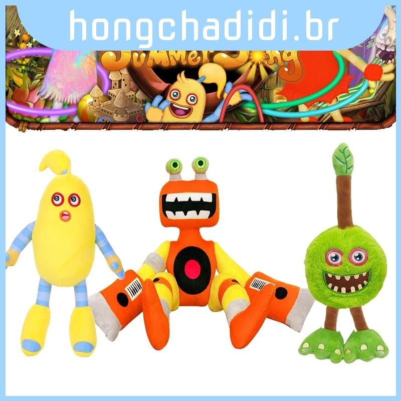 My Singing Monsters 33cm My Singing Monsters Wubbox Hoola Plush Toys ...