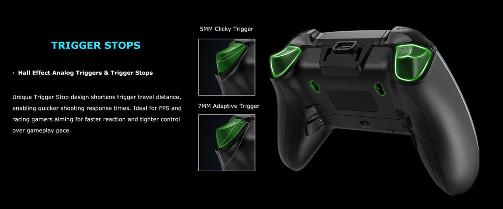 QRD FERROX M5 Xbox Controller Gamepad Sem Fio Para console De Jogos ...