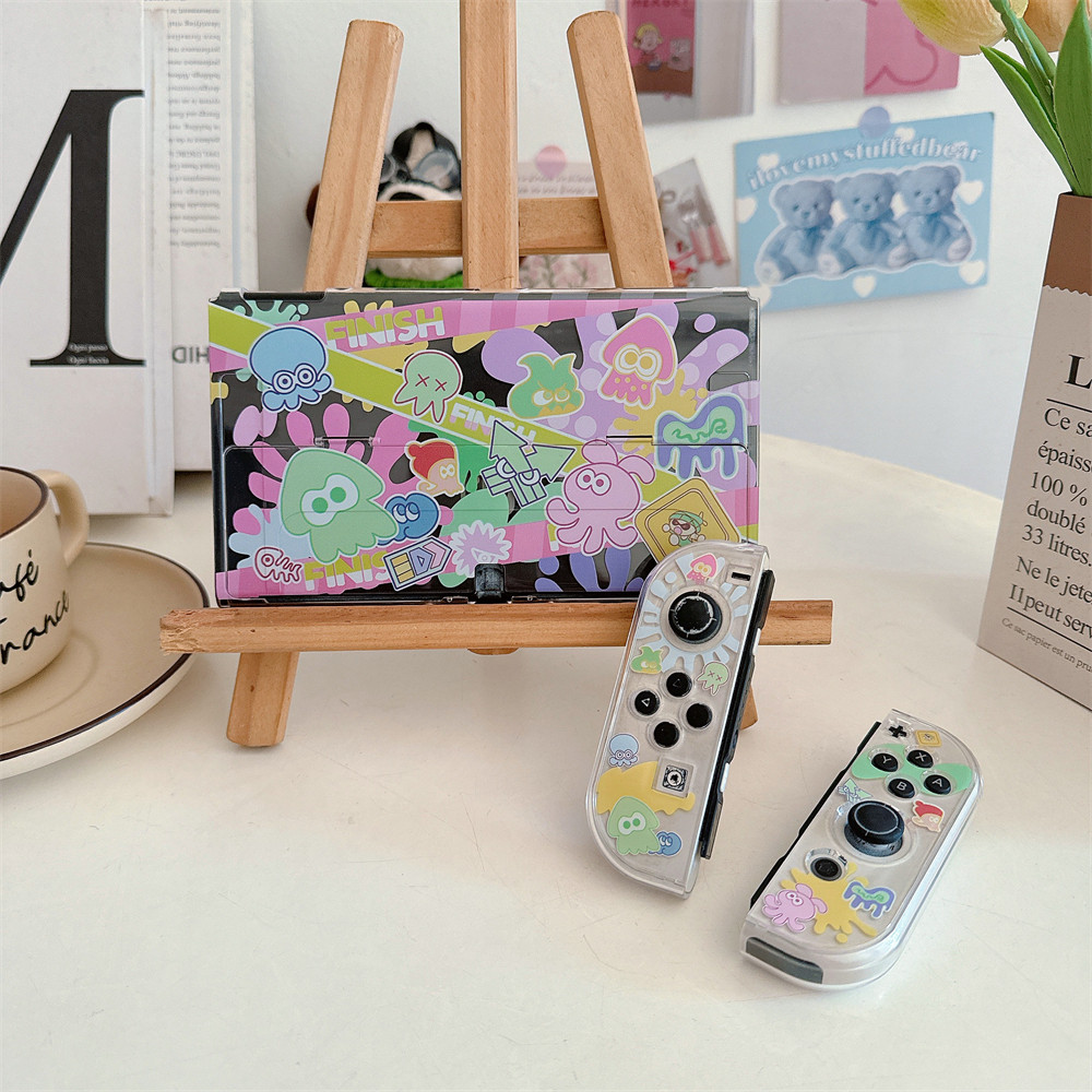 Cute Hard Cover For Nintendo Switch V2 V1 OLED Case Naughty Colored ...