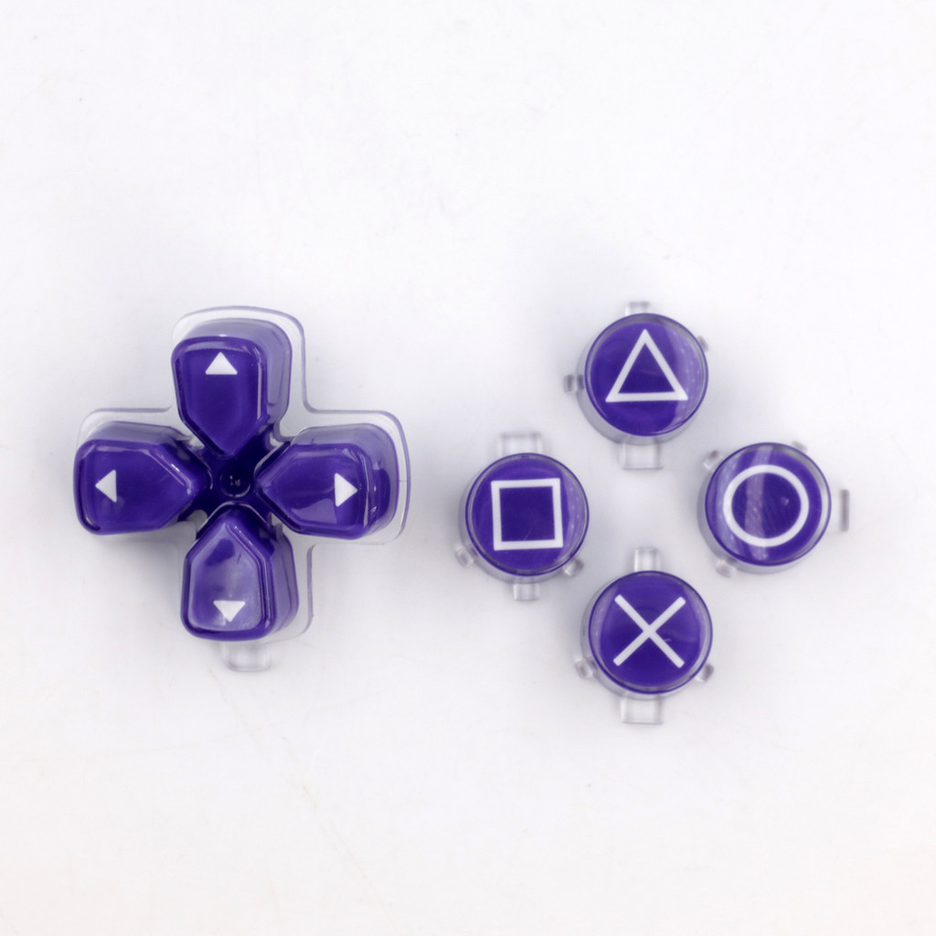 NSLikey ABXY Botões De Geléia Para Sony PS5 DualSense Controller Dpad ...