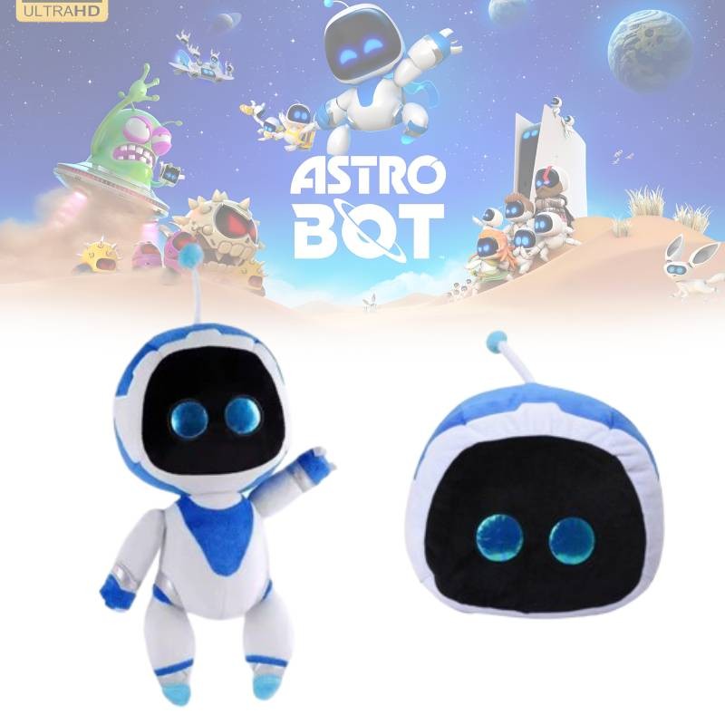Divertido E Colorido Astro Bot Plush Rescue Plan Game Toy Com Tecido ...