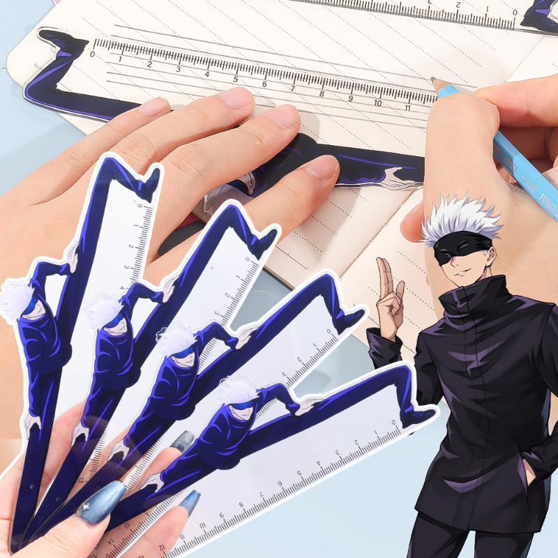 Régua De Desenho Estudantil Jujutsu Kaisen Satoru Gojo Straight Ruler ...