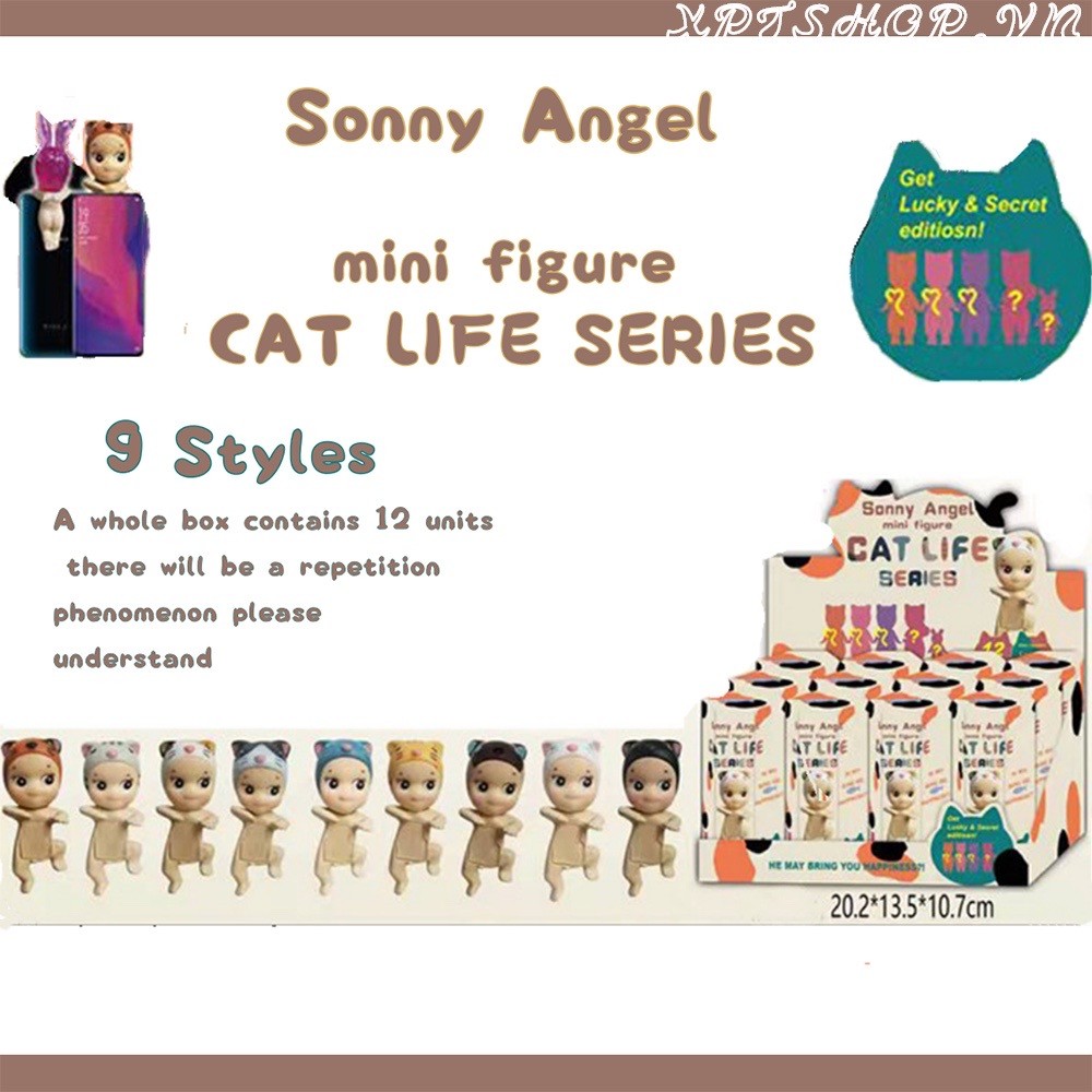 1 Pcs Sonny Angel Hippers Presentes De Amor Gato Telefone Carro Doce ...