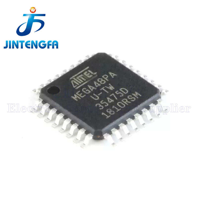 5 Pcs ATMEGA48PA-AU AUR MEGA48PA U-TH ATMEGA48PA ATMEGA48 TQFP-32 ...