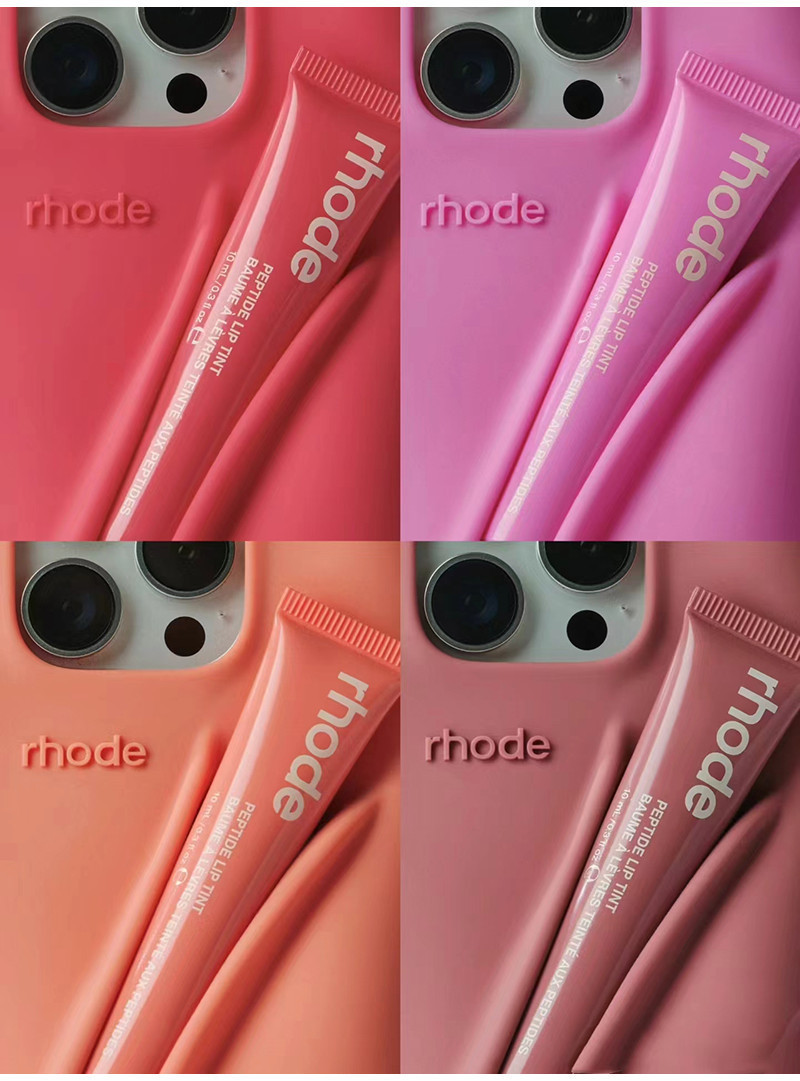 (Com Logotipo) rhode Batom Capa De Telefone De Silicone Macio Para ...