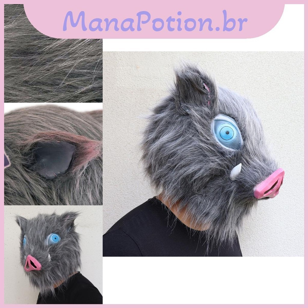 Caçador De Halloween : Demônio Kimetsu No Yaiba Hashibira Inosuke ...