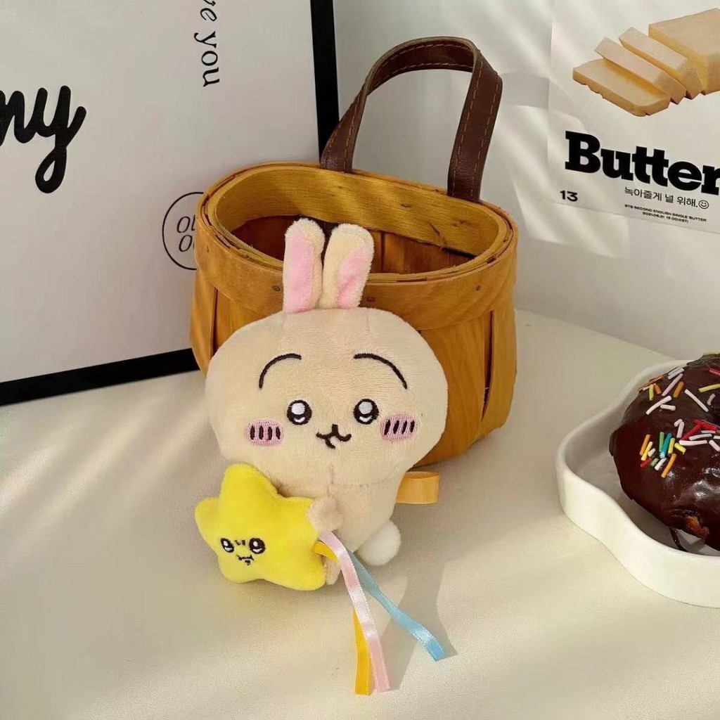 Chiikawa Jiyikawa Boneca Autodepreparada Urso Hachi Usaki Pingente De ...