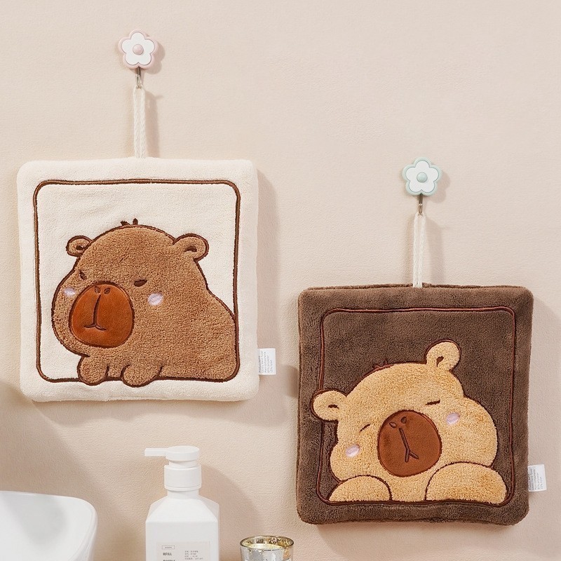 Toalha De Mão Capivara Engraçado Emoji Tampala Rosto De Secagem Rápida ...