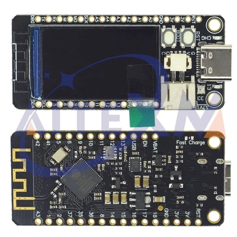 Placa De Desenvolvimento ESP32-S3 Com Display TFT De 1,14 Polegadas BMP280 E Sensor QMI8658C ...