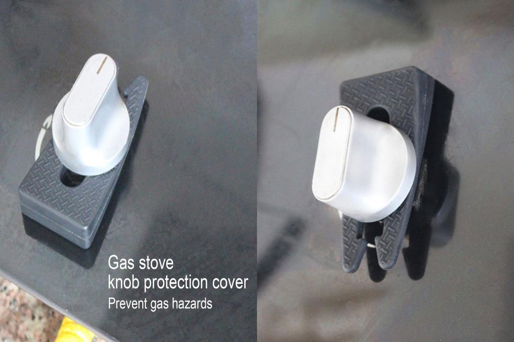 Universal Gas Stove Lock Oven Knob Safety Clip Silicone for Child ...