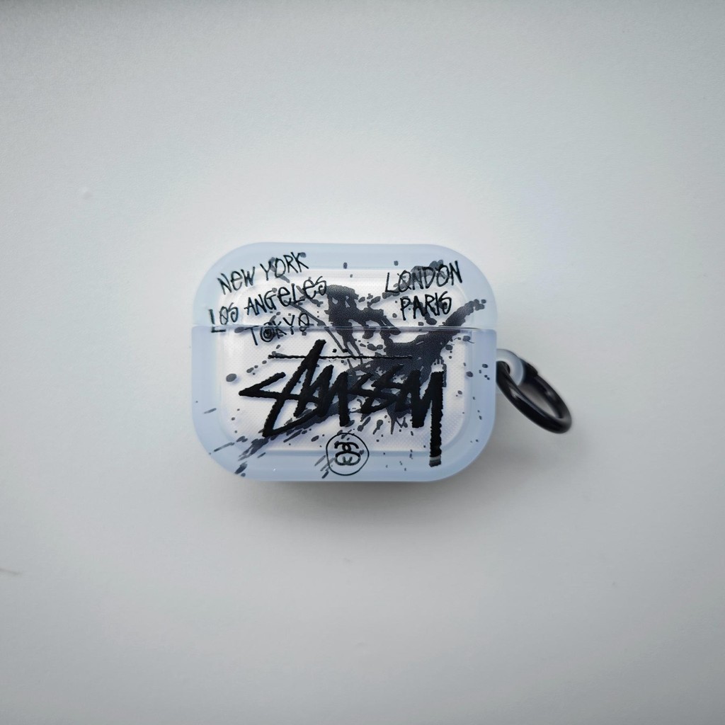 Para AIRPODS 4 ANC PRO3 2/1/2/3 PRO Capa Protetora Stussy Cor ...