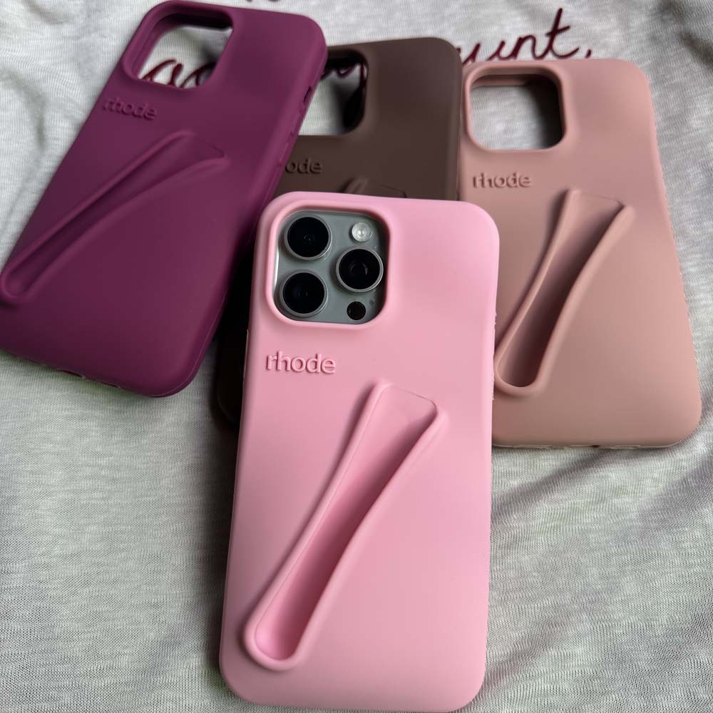 JUJI RHODE Hailey Beiber Capa De Telefone Batom Criativo Com Caixa Para ...