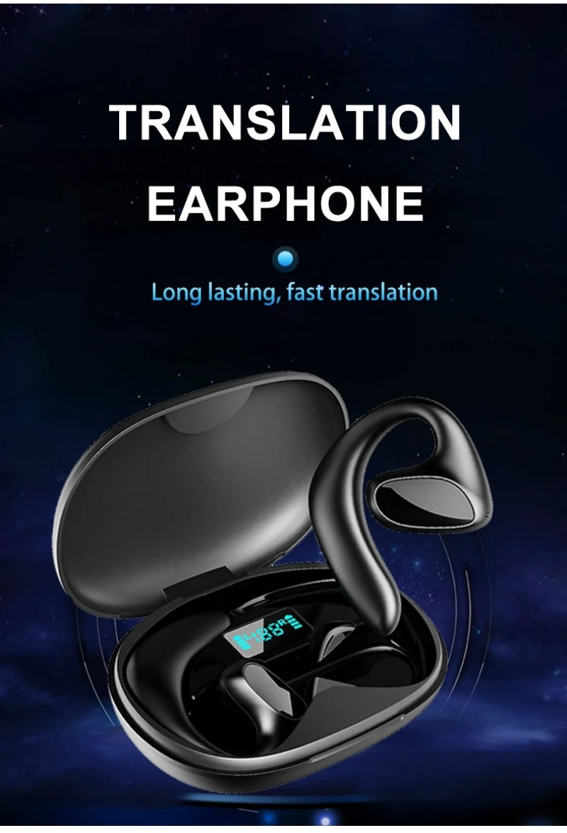 Fones De Ouvido Tradutores M8 Dispositivo Tradutor De 144 Idiomas ...