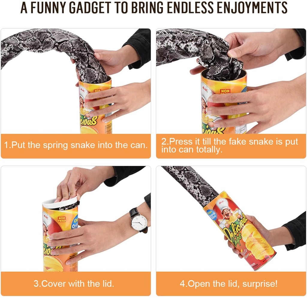 A Cobra De Chip De Batata Pode Pular Truques De Mágica De Palco ...