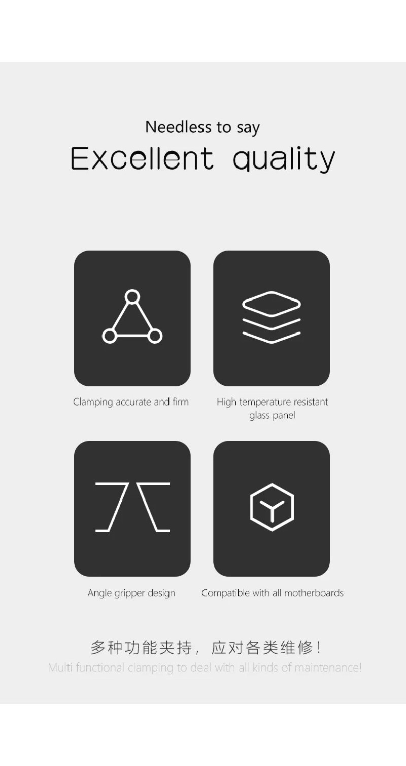 MaAnt TY-01/02 Jig Com Dispositivo Elétrico De Vidro Temperado ...