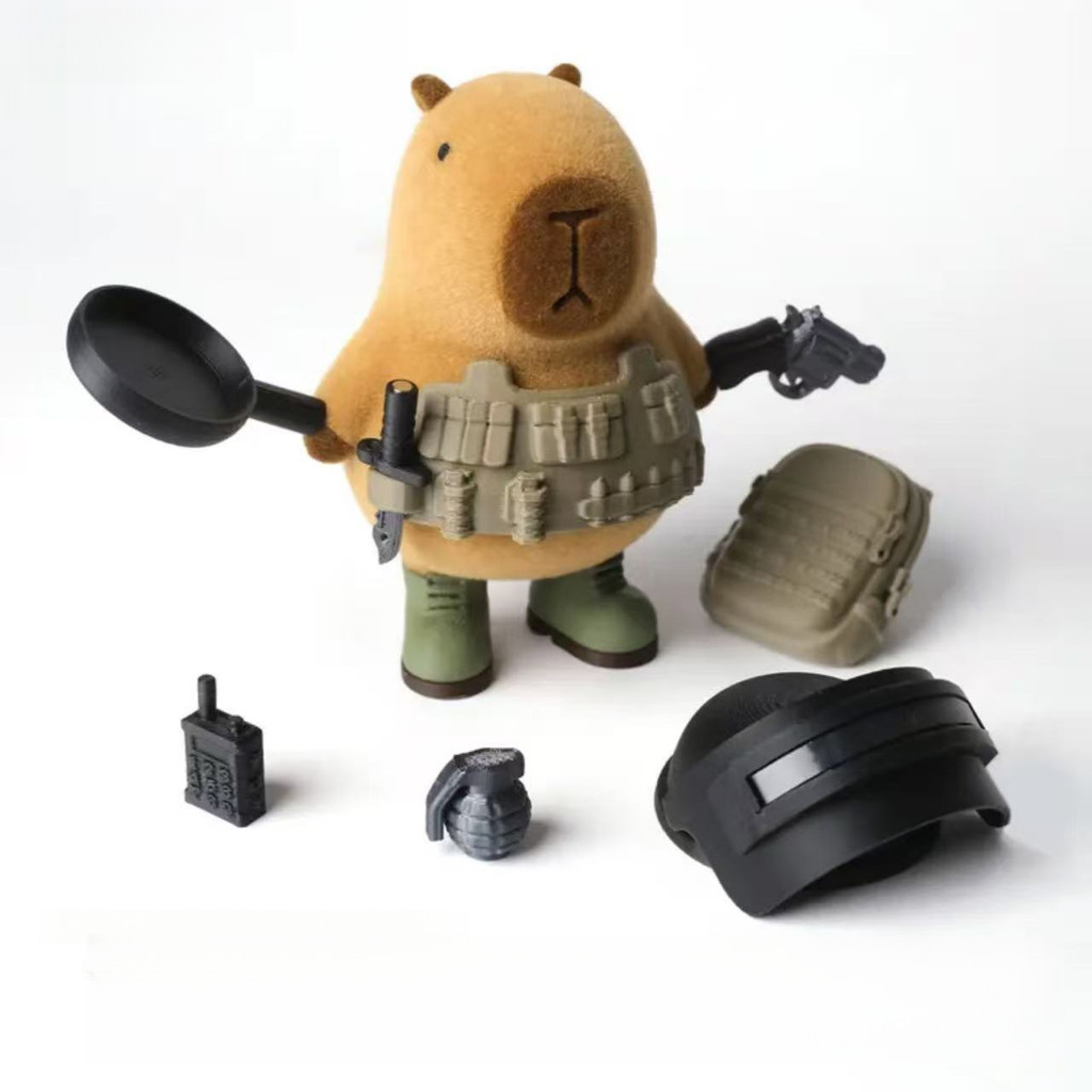 Minecraft Capivara Boneca despressurizada Brinquedo magnético Capivara ...