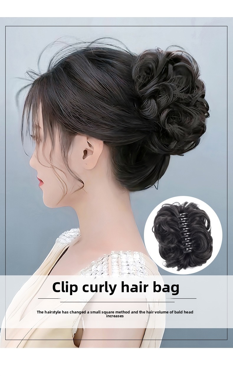 Clipe De Peruca Realista Coreano Para Mulheres-Acessórios De Aparência ...