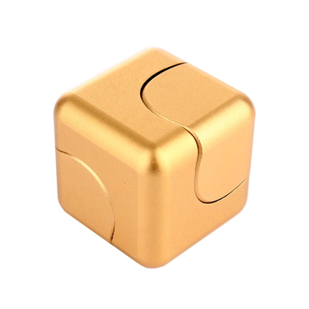 Metal Cube Fidget Spinner Antistress Edc Fingertip Brinquedos Stress ...