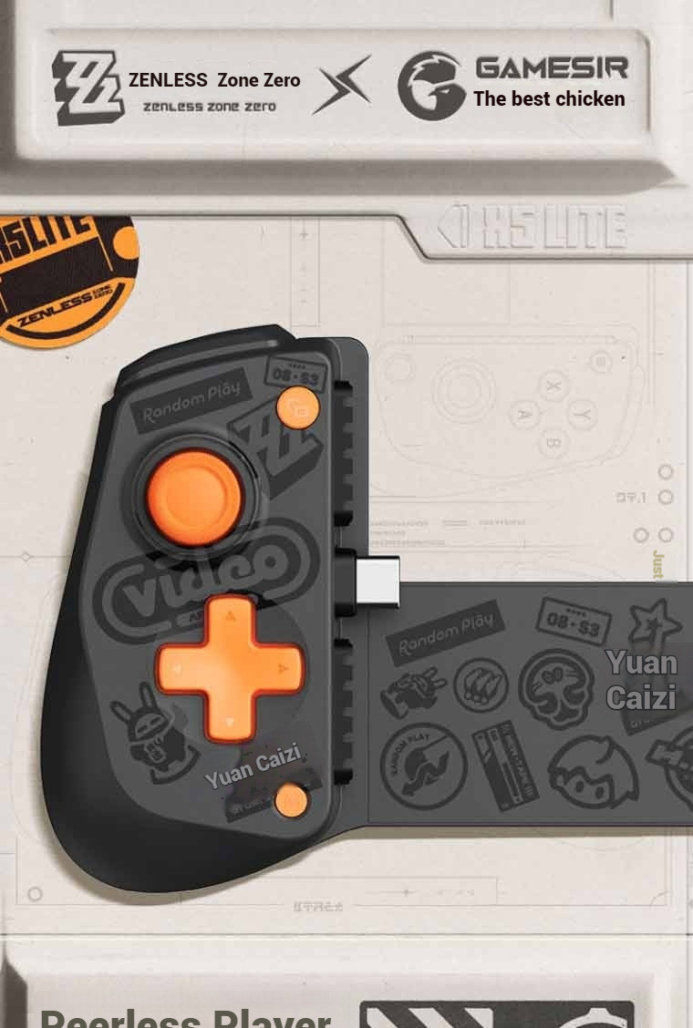 GameSir X5 Lite Zenless Zone Zero Limited Edition Telescopic Game Controller for iOS Android ...